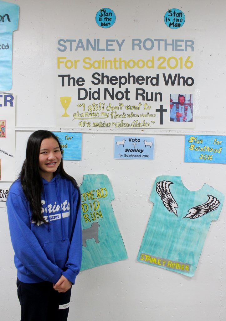 The Catholic Post Why Pekin students cheered when pope recognized Fr ...