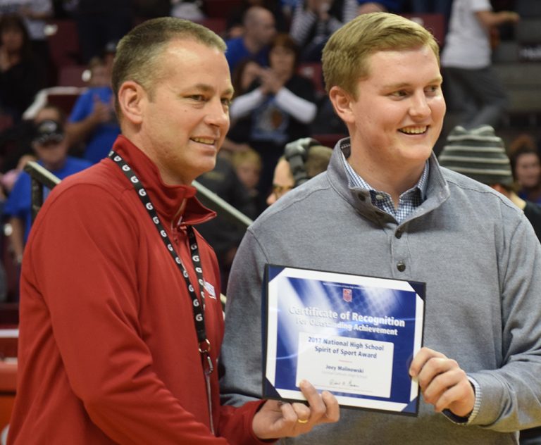 The Catholic Post Central Catholic’s Joey Malinowski honored for ...