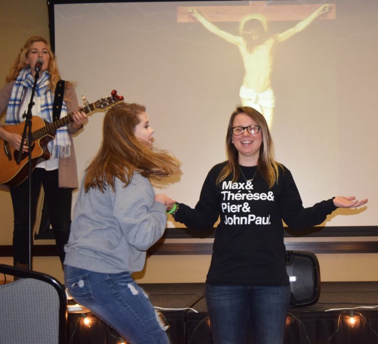 The Catholic Post Snow can’t hold back the Holy Spirit as teens stirred ...