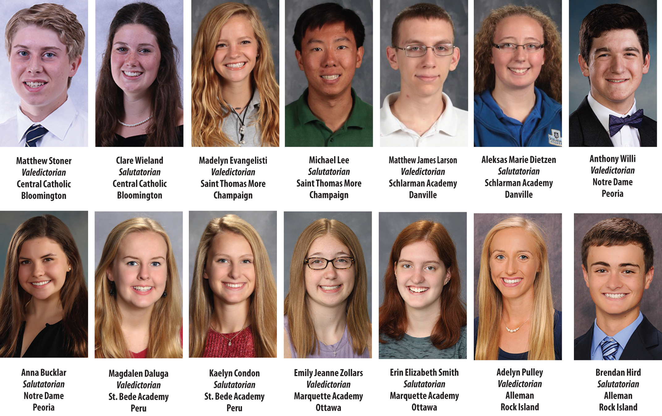 The Catholic Post Class of 2018 top high school graduates share their ...