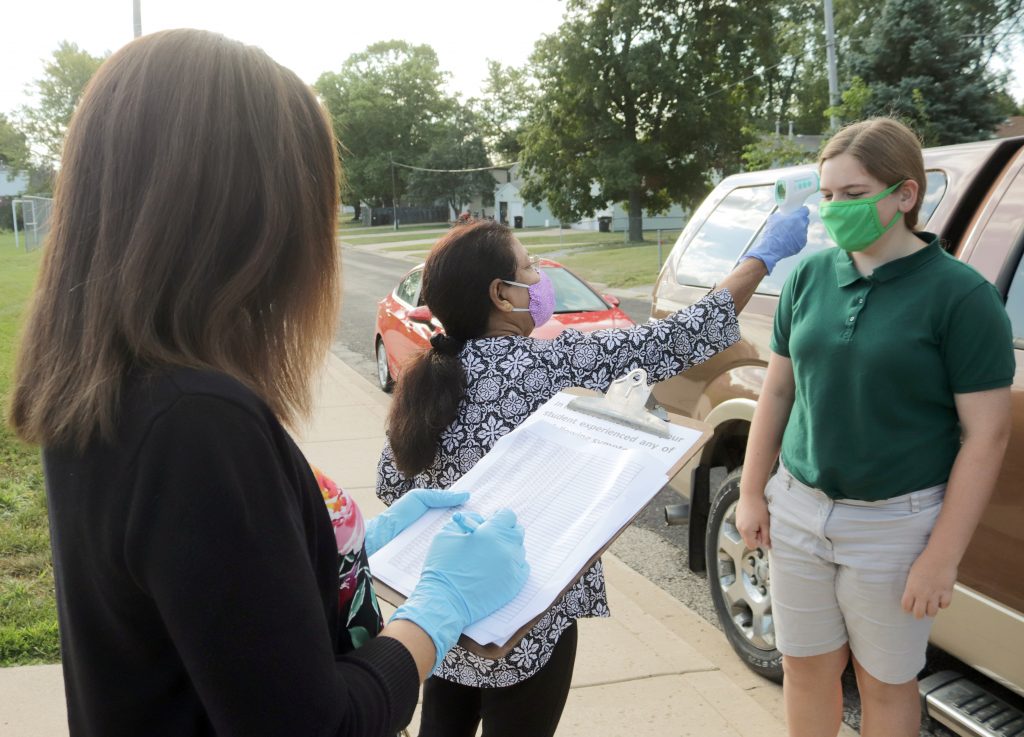 The Catholic Post ‘Welcome back!’ — Catholic schools open in diocese ...