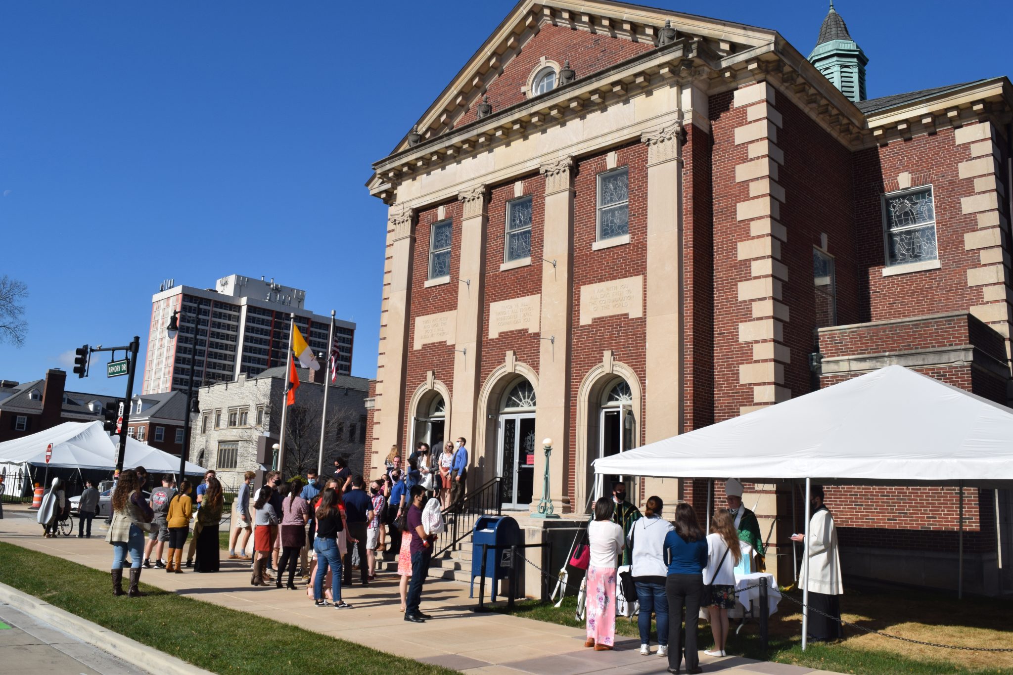 The Catholic Post St. John’s Catholic Newman Center visit concludes ...