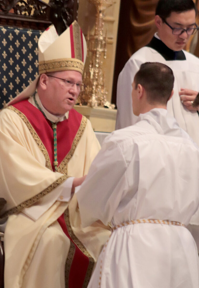 The Catholic Post Solemnity, smiles as three ordained transitional ...