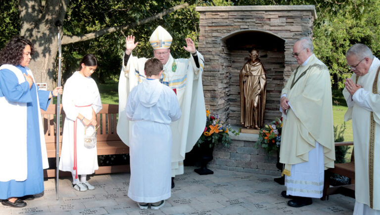 The Catholic Post St. Peregrine, pray for us: Monticello shrine ...
